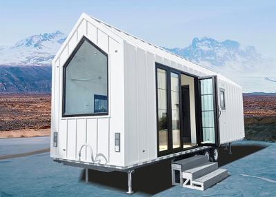 China Prefabricated Mobile Tiny House On Wheels AS Trailer Ready To Ship for sale