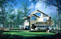 China House Prefabricated  , High Insulation Villa With PVC Sliding Windows for sale