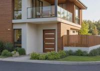 China Luxury Prefab Houses 2 Storey  Design Waterproof With 3 Bedrooms for sale