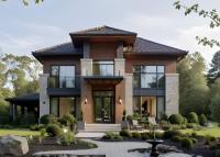 China Luxury Hurricane Resistant Prefab Villa 3 Bedroom Modular Home House for sale
