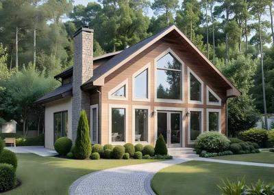 China USA Standard Prefab Light Steel Frame House Insulated Mobile Villa Prefabricated Home for sale