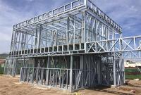 China Modern Prefab Panelized Home Kits Modular Homes AS/US Standard Light Steel Frame House Villa for sale