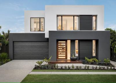 China AU Standard Luxury Modular Prefab Villa 3 Bedroom Villa Light Steel Frame House Kit for sale