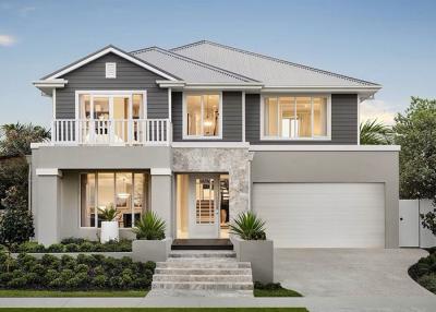 China Top Selling Prefabricated House Light Steel Frame Prefab Villa House Kits for sale