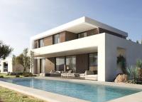 China 4 Bedroom Steel Structure Frame Building Prefab House Luxury Villa Steel House Kits for sale