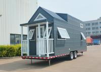 China Australian Standard Prefab Tiny House On Wheels Mobile Home Travel Trailer House for sale