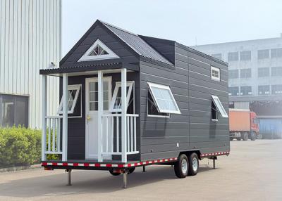 China Mini Travel Trailer Homes Tiny Houses On Wheels With Bedroom Bathroom for sale