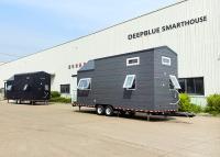 China Premade Tiny House On Wheels Mobile Trailer House For Travel for sale