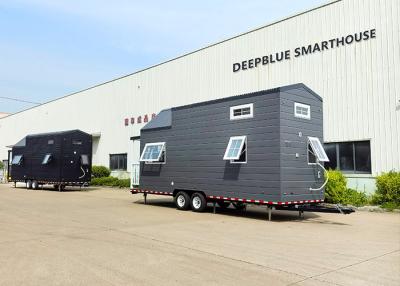 China Premade Tiny House On Wheels Mobile Trailer House For Travel for sale