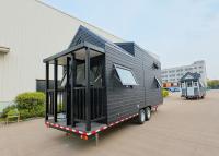 China Stylish Design Innovative 2 Bedroom Tiny House On Wheels Mobile Vtiny Cabins for sale