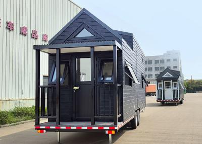 China Expandable Mobile Tiny House On Wheels Prefab 2 Bedroom Cabin Ready Made Container for sale
