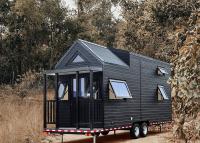 China 40 Ft Tiny House On Wheels DEEPBLUE Tiny House Company Prefab Movable House for sale