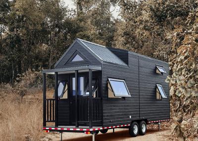 China 40 Ft Tiny House On Wheels DEEPBLUE Tiny House Company Prefab Movable House for sale