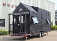 China Australia Standard Prefabricated MobileTiny House On Wheels Trailer Cabin For Garden Airbinb for sale