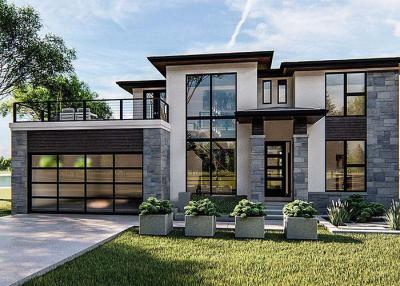 China Prefabricated Luxury Villas Modular Homes DeepBlue SmartHouse Australian Standard for sale