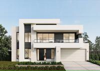 China Luxury Prefab Villa 2 Story Steel Frame Modular Home With 4 Bedroom Standard Prefabricated House Kits for sale