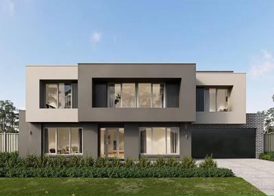 China Australia Standard Light Steel Structure Multi Story Modular Home Luxury Villa Prefab Family Apartment Building for sale