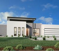 China AS / US Modular Single Family Home Modern Design Wooden House Bungalow With Light Steel Frame for sale