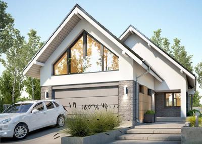 China Fast Modular Prefab House Luxury Prefabricated Homes Made From Sandwich Panel for sale