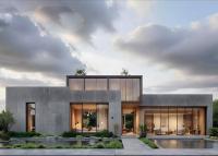 China USA Standard Prefab Hosue Single Family Home Luxury 2 Story Light Steel Home Steel Kits for sale