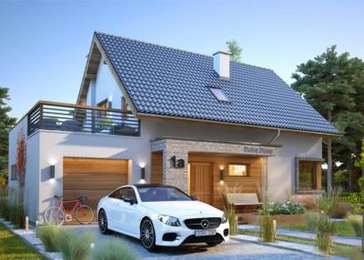 China LGS Homes: Modern Prefab Steel Frame Houses Luxury Villa With 4bedroom for sale