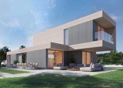 China Premium Light Steel Frame China Prefabricated House Villas Modular Houses Kits for sale
