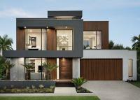 China 2-Storyluxuyr Villa Prefab House Panelized System Build With Light Steel Frame Home for sale