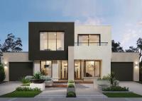 China Customized Modern Light Steel Structure Prefabricated Villa House Frame Modular Kits For 3 Bedroom for sale