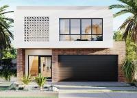 China 3 Bedroom Prefabricated House Villa Modular Home Kits With Thermal Metal Siding Clading for sale