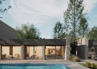 China ICC-ES Certification Luxury Two-storey Modular Home Modern Mobile Prefab Light Stee  kits for sale