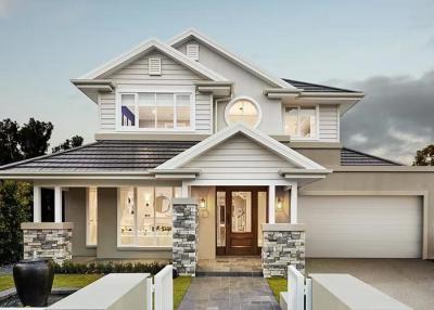 China AS/US Standard Light Steel Frame House Villa Modular Homes For Resorts for sale