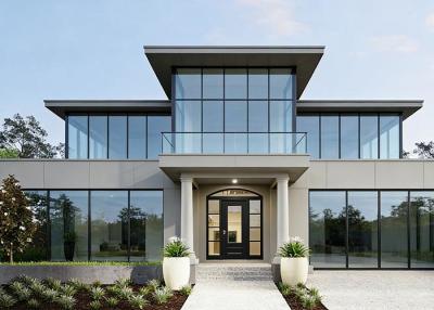 China Modern Prefab Panelized Home Kits Modular Homes AS/US Standard Light Steel Frame House Villa for sale