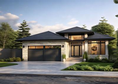 China AS/US Standard Light Steel Villa | Prefab Luxury Mansion single family home for sale