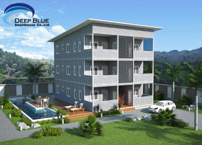 China Light Steel Frame Structure Prefab SOHO Dormitory Apartments | Custom Buildings For Sale for sale