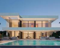 China Luxury Single Family Light Steel Frame Home Inspired By Mediterranean Architecture for sale