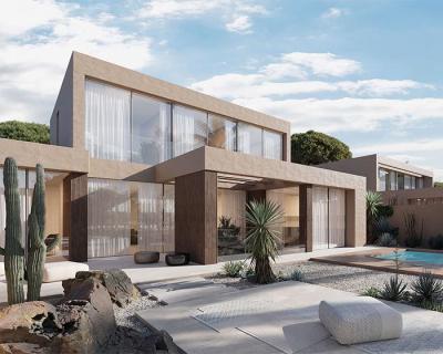 China AS/US Prefab Single Family Light Steel Frame Home With Panelized System Technology for sale