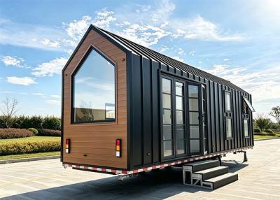 China Light Steel Frame Prefab Tiny Mobile Home For Sale | Ready To Ship Luxury A-Frame Cabin for sale