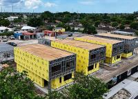 China ICC-ES Certified Modern Prefab Single Family Homes In Florida 8-Unit Residential Project for sale
