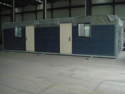 China Moistureproof Prefab Modular Homes Prefabricated Light Steel House Fireproof Granny Flat for sale