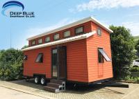 China Austrilia Standard Tiny House On Wheels Light Steel Prefabricated Modular Home for sale