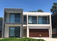 China Steel Framing Prefabricated House / Easy To Assemble Home With Aluminium Sliding Doors for sale