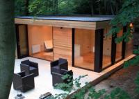 China Yellow Light Steel Guage Frame NZ Cheap Prefab Garden Studio with Small Size for sale