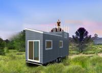 China Light Steel Modular Tiny Prefab Homes With Integrated Wall Panel For Sale For Ren for sale