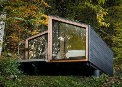 China High Performance Connected Modular Homes | Steel Frame Prefab Houses With Aluminium Sliding Doors for sale