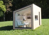 China Prefab Light Steel House | European Standard Garden Studio, Backyard Office & Holiday Villa for sale