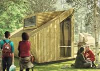 China Modern Prefab Light Gauge Steel Cabins: Resort Hotels And Garden Studio for sale