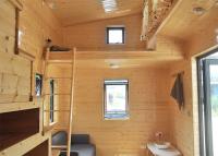 China Light Steel Prefabricated Cost-effective Tiny House On Wheels And Micro Prefab Eco House for sale