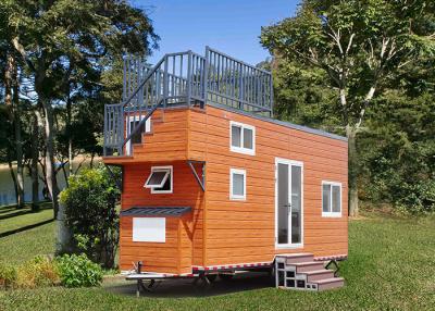 China Prefab Luxury Light Gauge Tiny House On Wheels Australia American Standard for sale