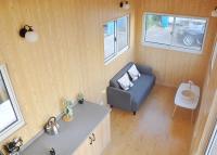 China Prefab Luxury Light Gauge Tiny House On Wheels Australia American Standard for sale