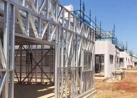 China Affordable Prefab House Villa Light Steel Frame House With PVC Sliding Windows for sale